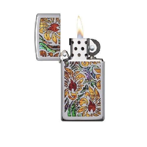 Zippo Slim® fusion floreal - Tabaccheria Lupidi - Since 1976